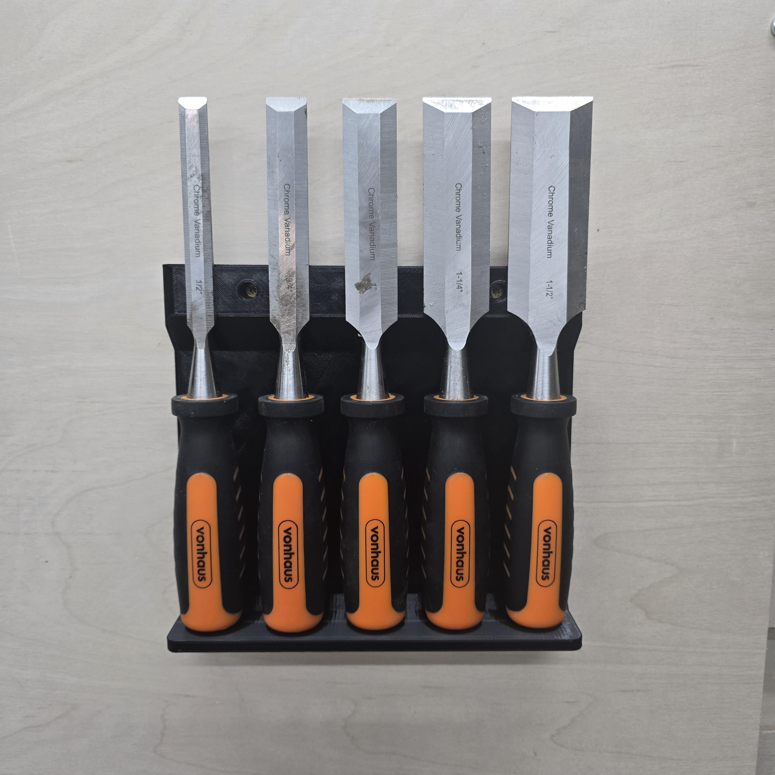 Wall Mount Magnetic Chisel Rack - Etsy