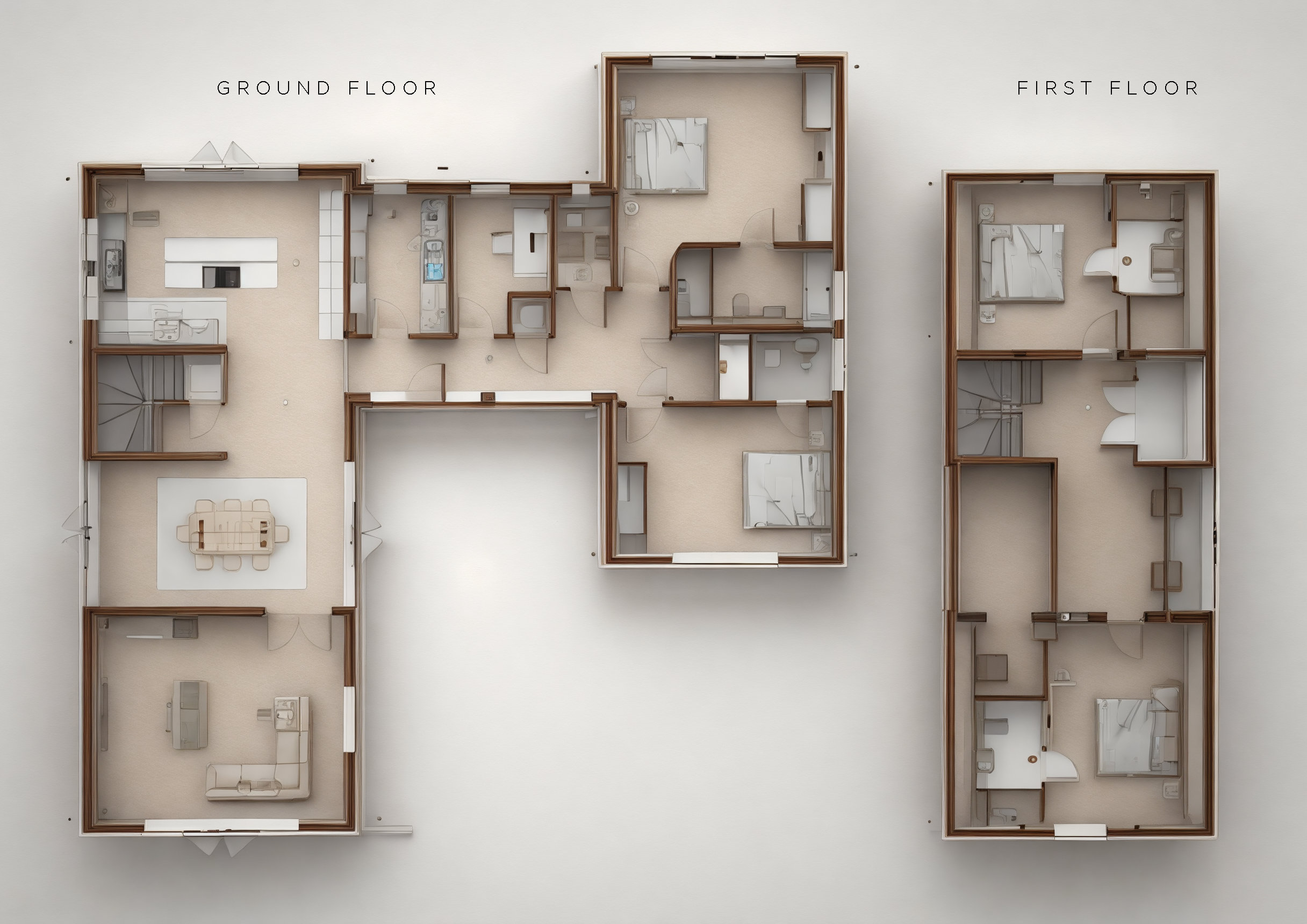 Farm / Ranch House Plan and Design, 4 Bedrooms, 4 Bathrooms, Full ...