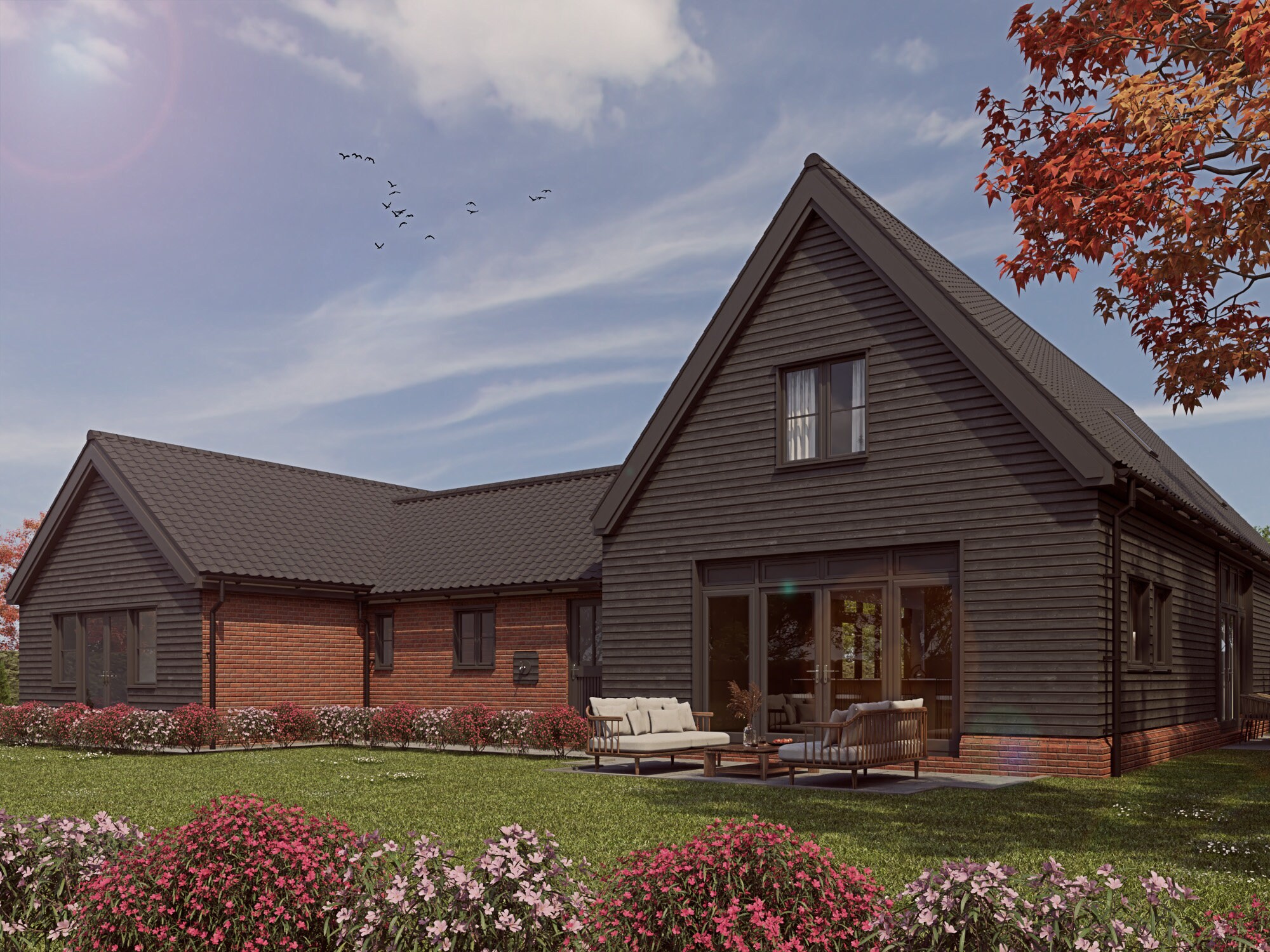 Farm / Ranch House Plan and Design 4 Bedrooms 4 Bathrooms - Etsy UK