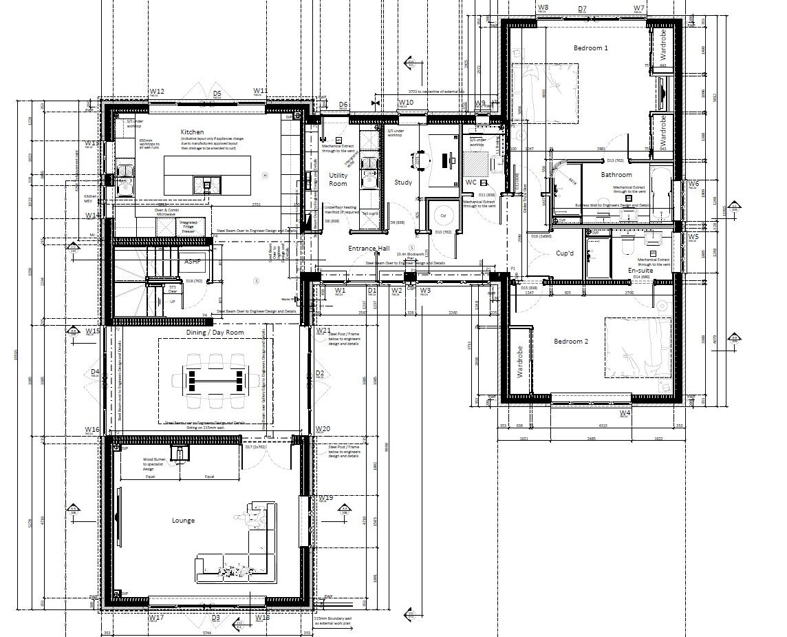 Farm / Ranch House Plan and Design 4 Bedrooms 4 Bathrooms - Etsy UK