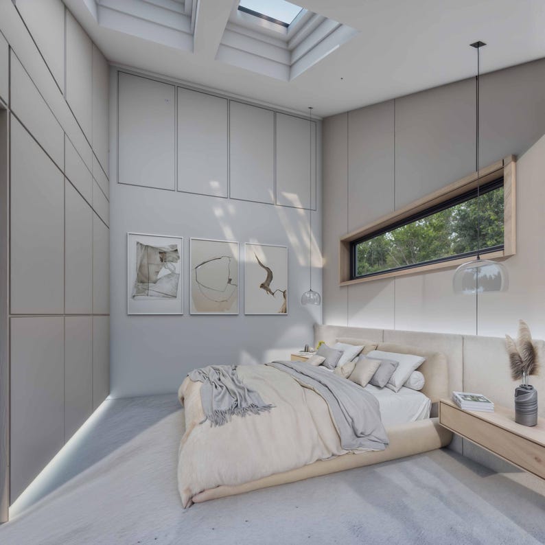 Tiny House Plan: Modern Bungalow Design (CAD + PDF) 56 Sqm/604 Sqft ...
