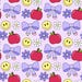 Bow-themed Teacher Pencil Seamless Patterns – 2 Digital Files (JPEG ...