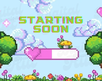 Retro Gaming Intro Screens Pixelated Arcade Game Retro - Etsy