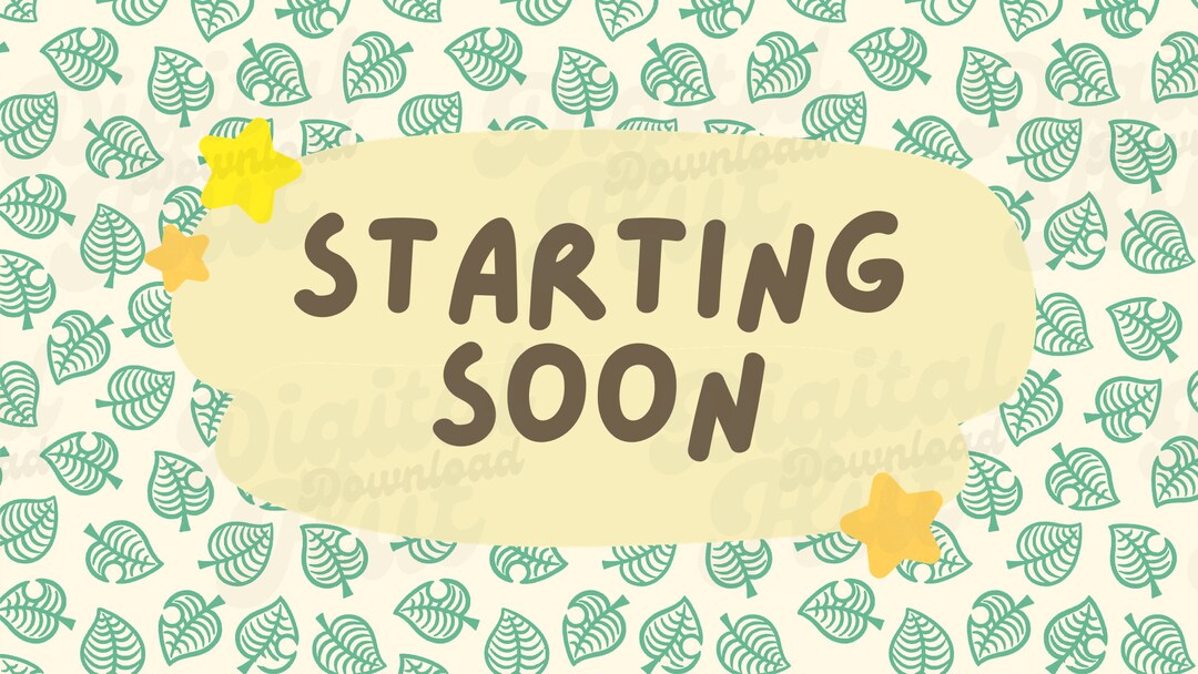 Animal Crossing Streaming Bundle ACNH Animated and Static Intro Screens ...