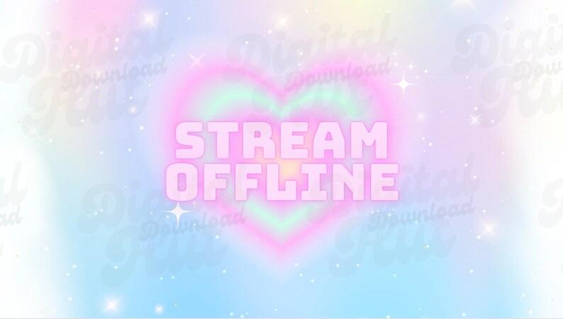 Pastel Kawaii Animated Streaming Intro Screens Pack Twitch, Youtube ...
