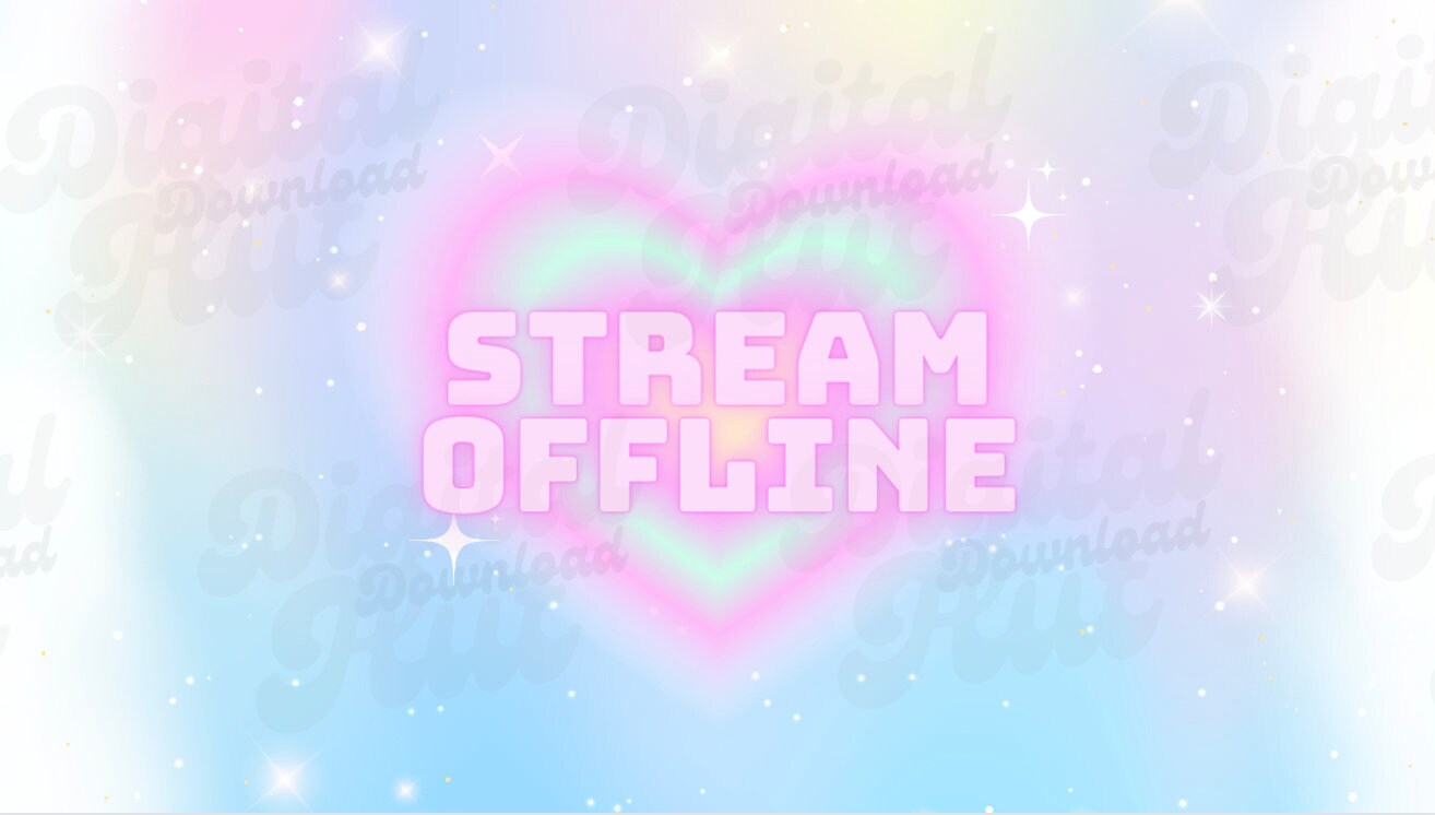 Pastel Kawaii Animated Streaming Intro Screens Pack Twitch, Youtube ...