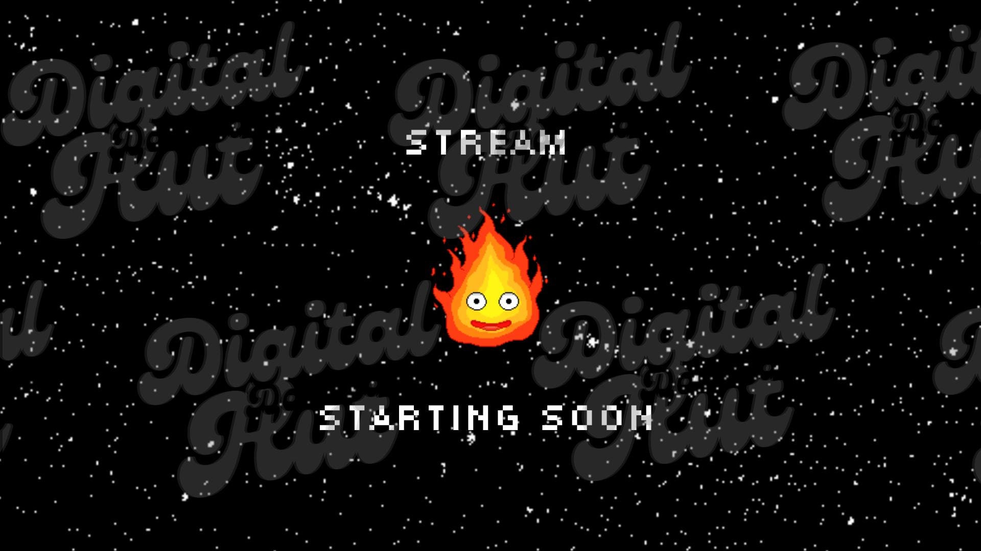 Calcifer Animated Backgrounds for Twitch, Youtube, Gamers, and ...