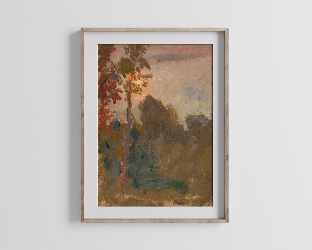 Enchanted Forest Art, Dark Forest Art, Forest Wall Art, Vintage Forest ...