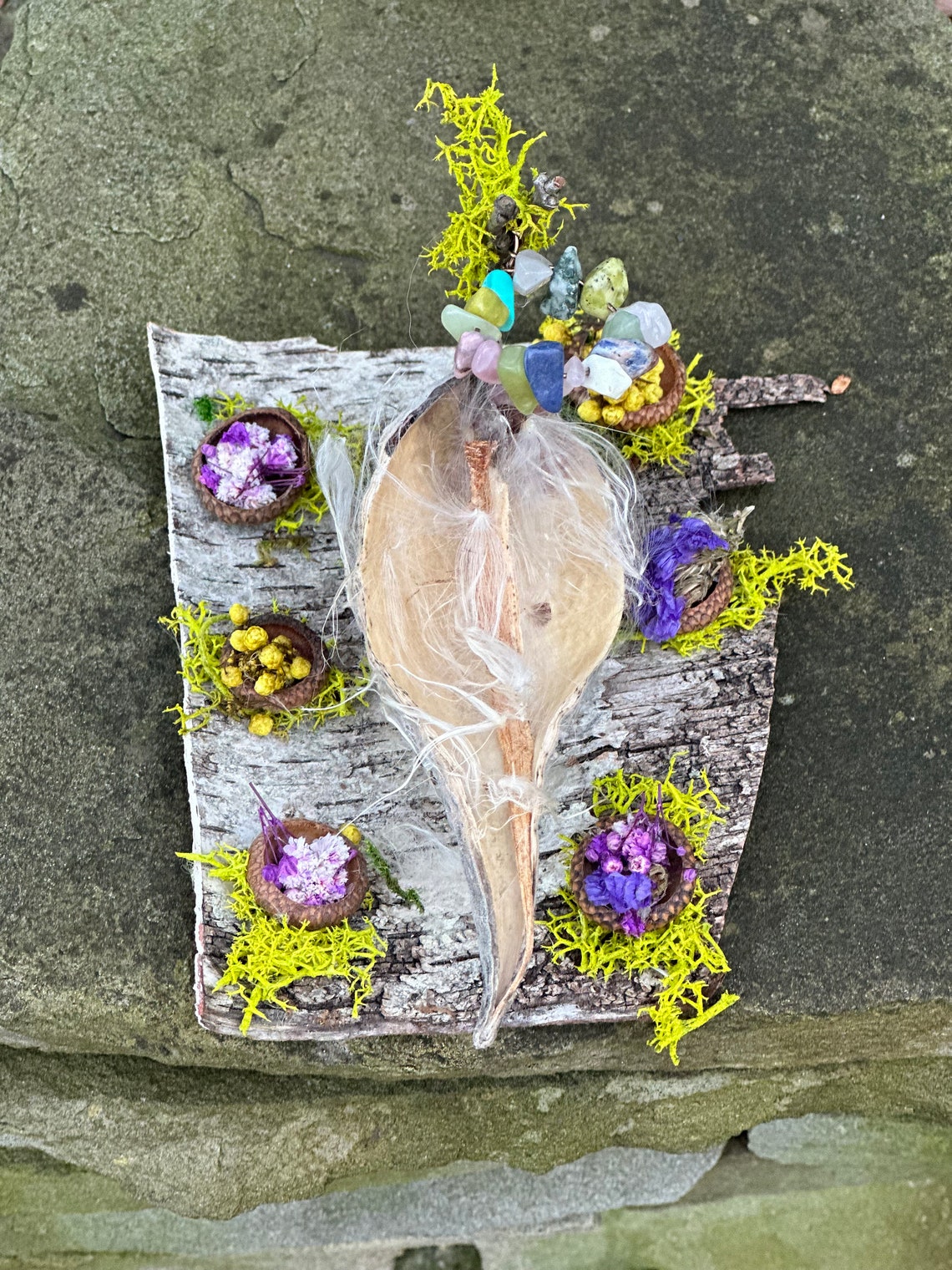 Fairy Bassinet, Fairy House Bassinet, Handmade Fairy Crib, Fairy House ...