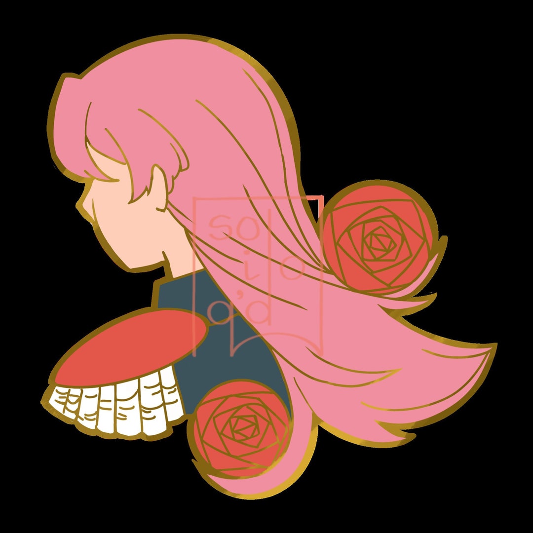 Utena Rose Pin - Etsy