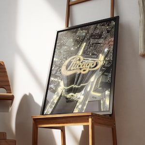 Chicago Band Chicago XIII Album Poster, Vintage Wall Art, Retro Music ...