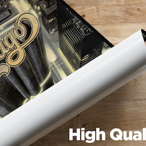 Chicago Band Chicago XIII Album Poster, Vintage Wall Art, Retro Music ...