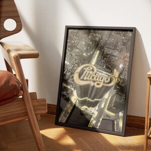 Chicago Band Chicago XIII Album Poster, Vintage Wandkunst, Retro Musik ...