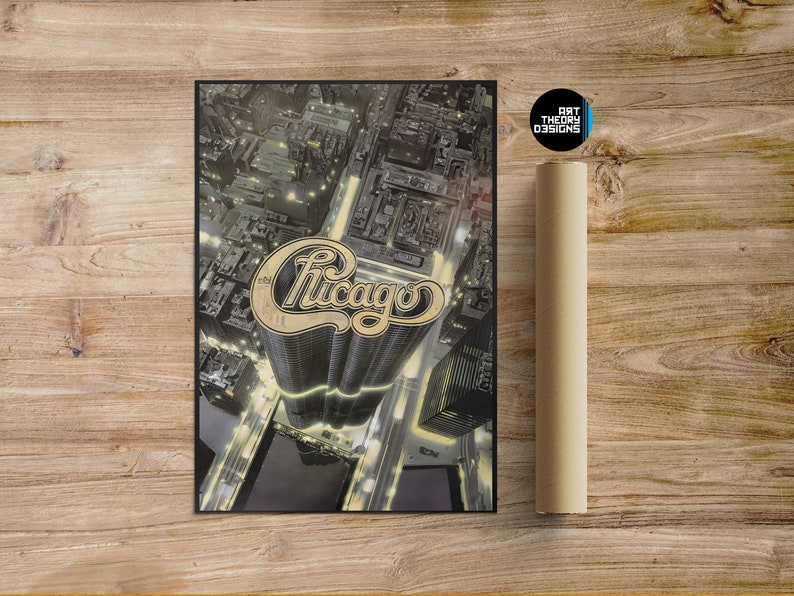 Chicago Band Chicago XIII Album Poster, Vintage Wandkunst, Retro Musik ...