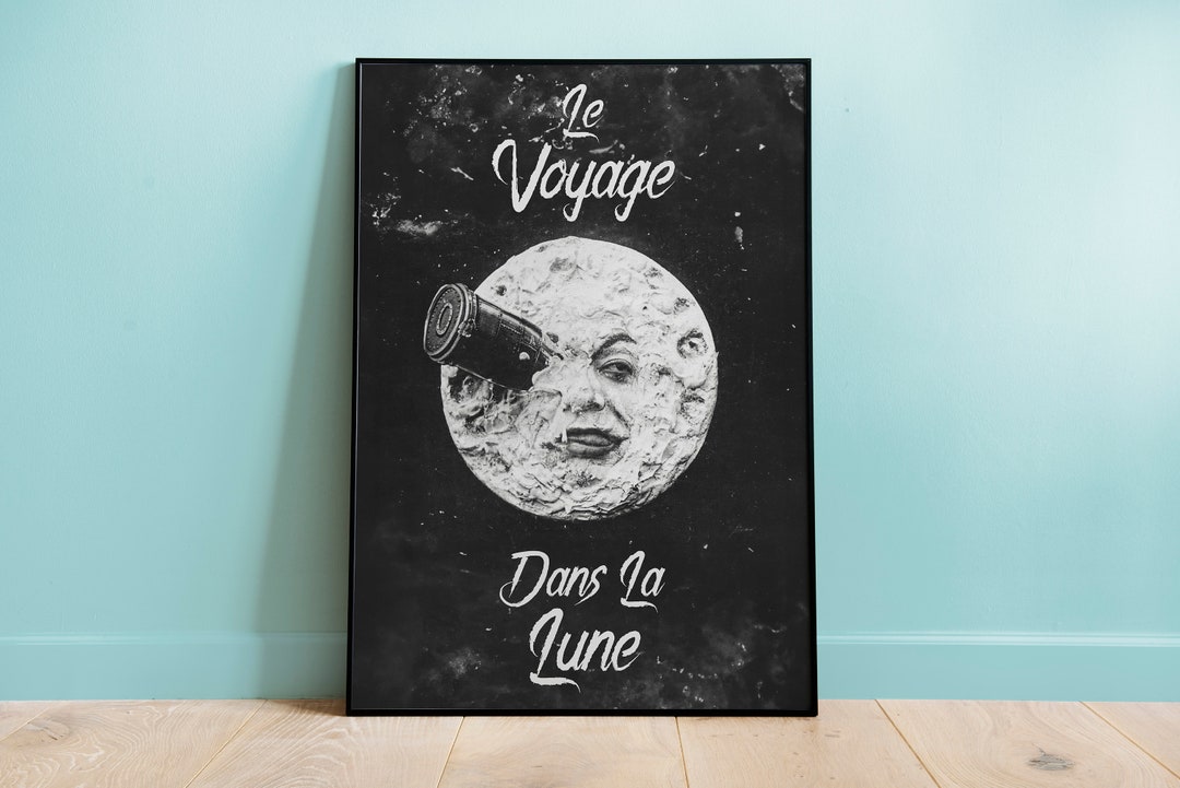 Le Voyage Dans La Lune Movie Poster, A Trip to the Moon Cult Movie ...