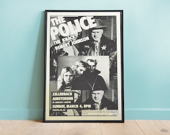 The Police Band - Etsy