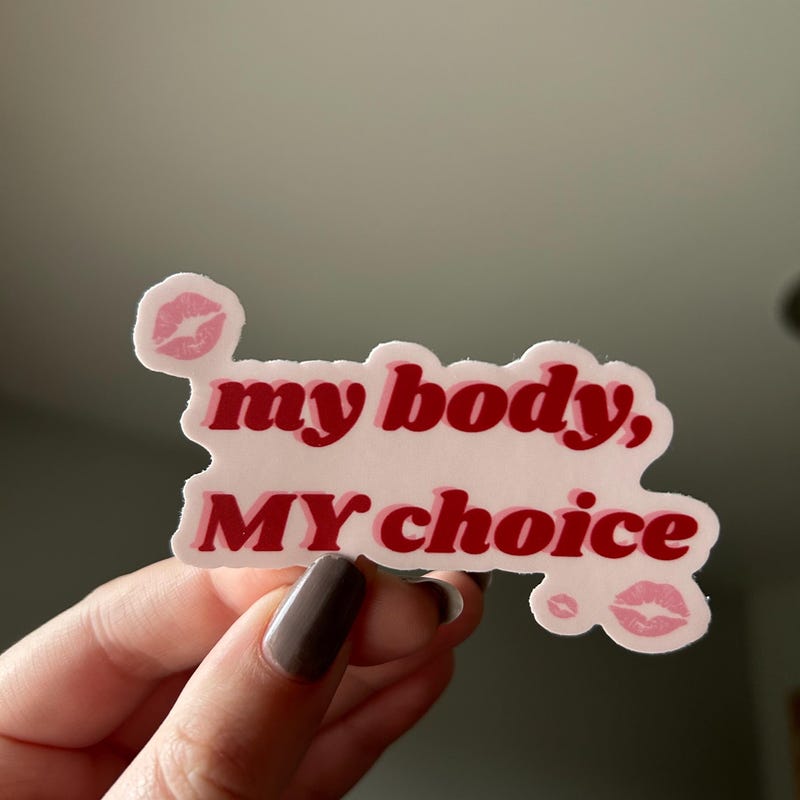 Pro Choice Sticker - Etsy