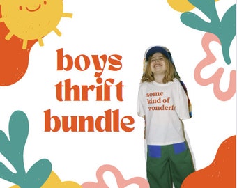 Boys Kids Toddler Children Thrift Style Bundles - Etsy
