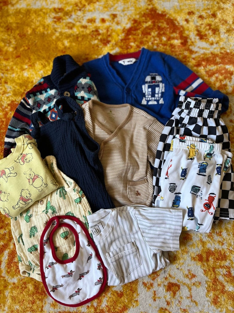 Boys Kids Toddler Children Thrift Style Bundles - Etsy