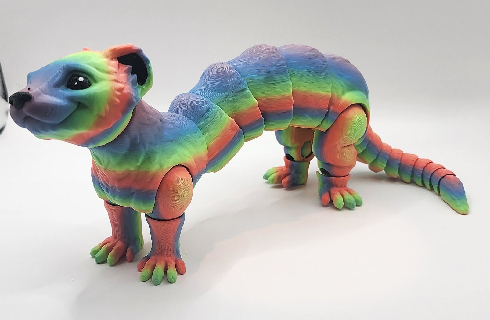 Adorable Articulated Flexi Ferret Fidget Toy Desk Buddy - Etsy