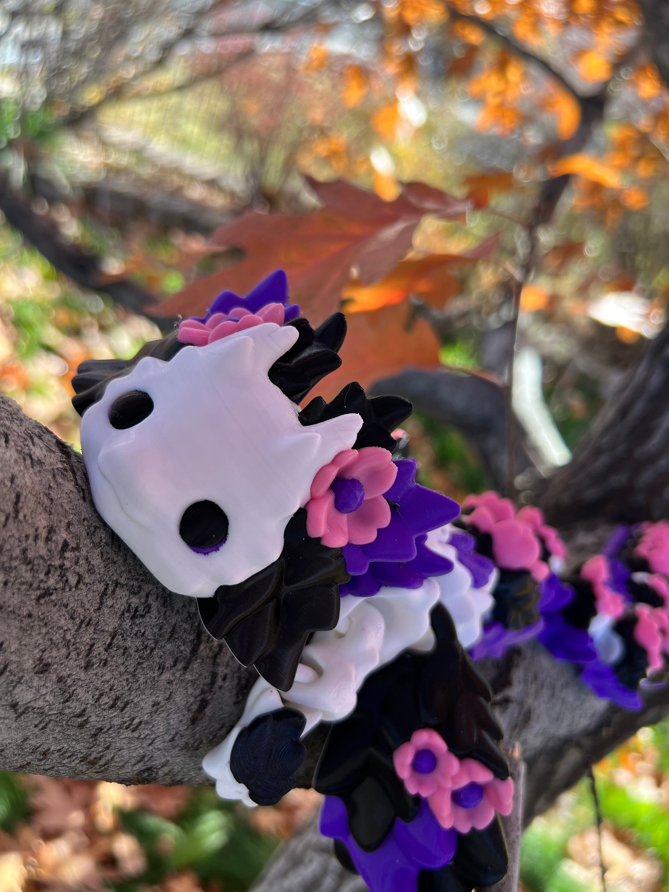 22 3D Printed Articulated Axolotl Dragon With Wings and - Etsy