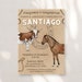 Printable Rancho Jaripeo Western Birthday Invitation Template - Rustic ...