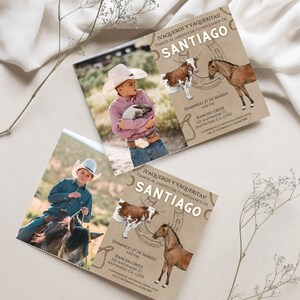 Printable Rancho Jaripeo Western Birthday Invitation Template - Rustic ...