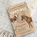 Printable Rancho Jaripeo Western Birthday Invitation Template - Rustic ...