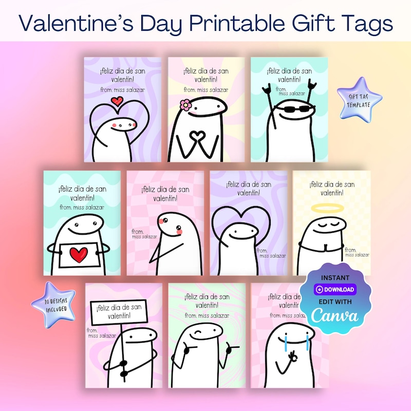 Valentine Day Cards Spanish - Etsy