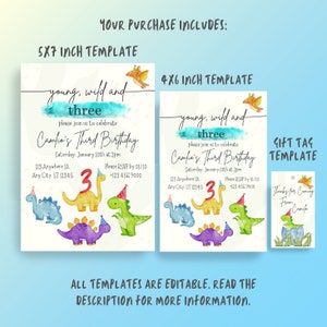 Printable Birthday Invitation, Digital/editable Birthday Invitation ...