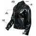 Mens Pvc Black Bomber Jacket Women Pvc Gothic Vinyl Biker Jacket Custom ...