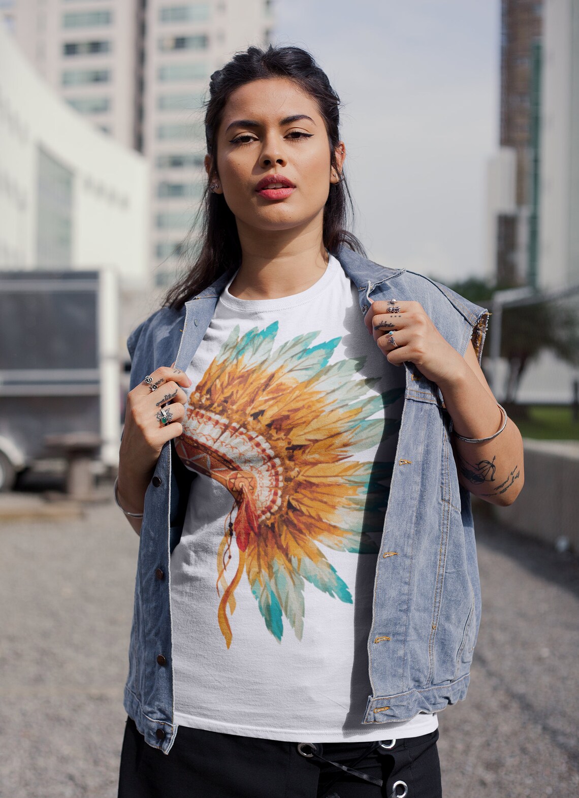 FEATHER INDIAN NATIVE , Tshirt Feather , American Native, Feather Birds ...