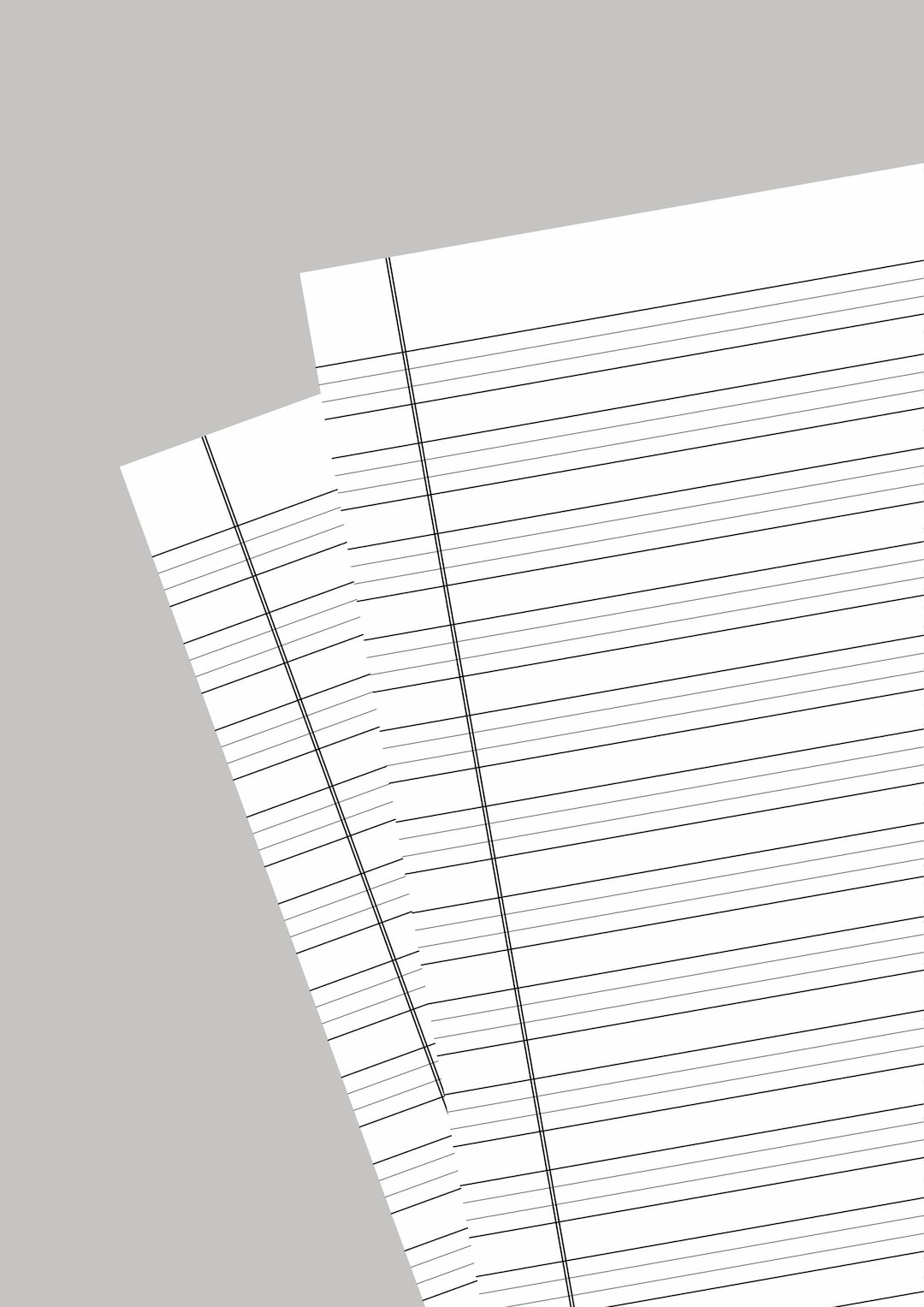 Printable Four Line Book - Etsy