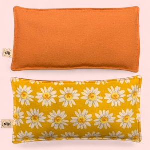 Weighted Eye Pillows, Heat/cold Therapy, Flax and Lavender Eye Pillow ...