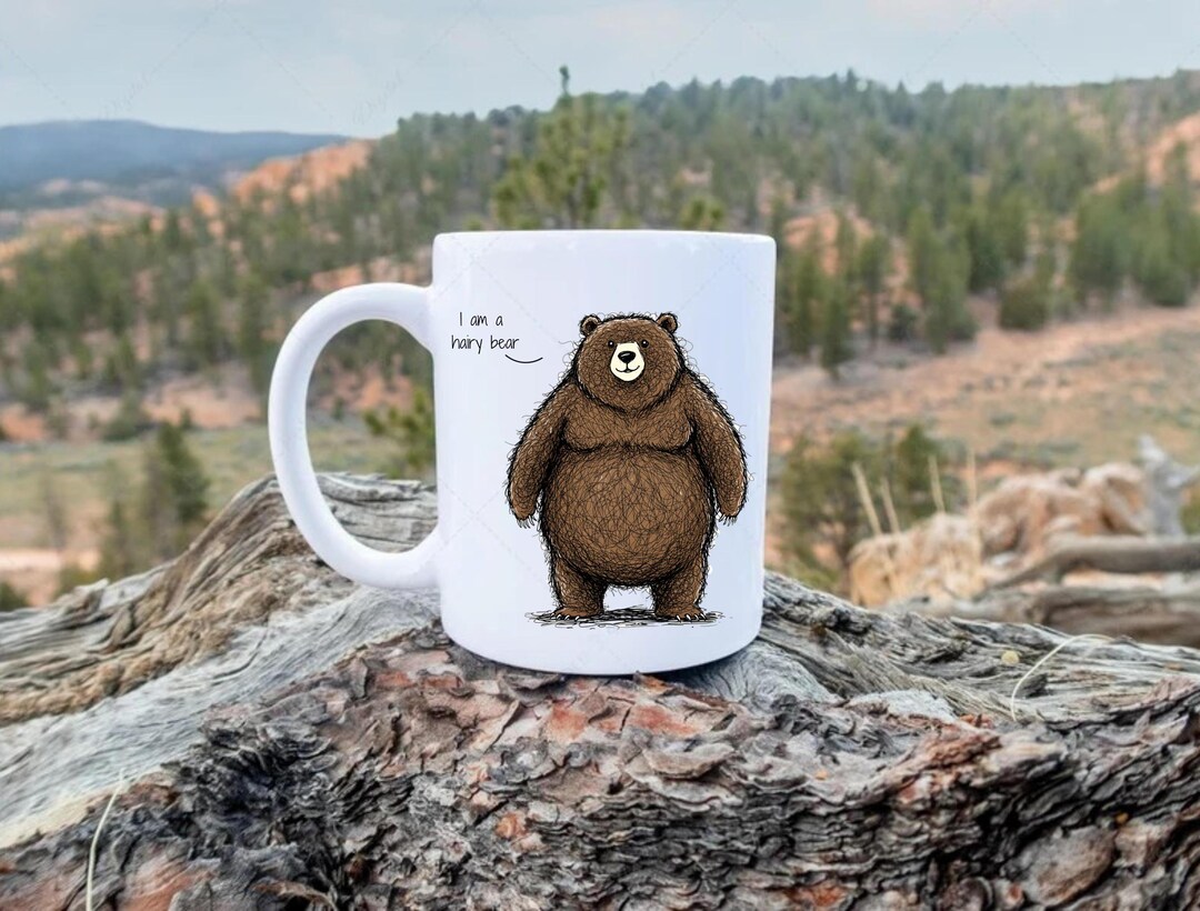 Ceramic Mug, Cute Furry Bear Cup, Perfect Gift for Her,bear Mug,gift ...