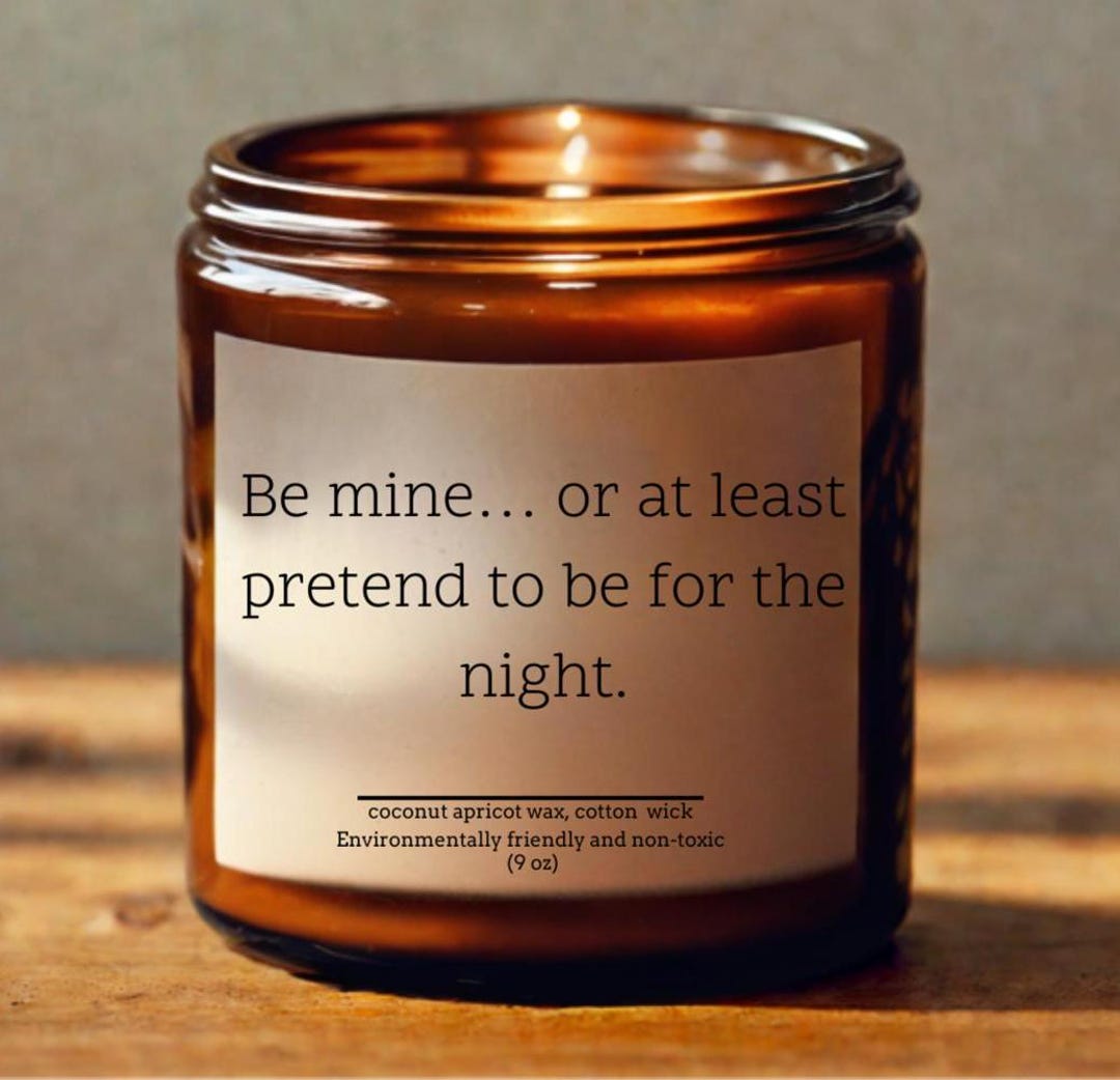 Romantic Scented Candle Be Mine... or at Least Pretend to Be for the ...