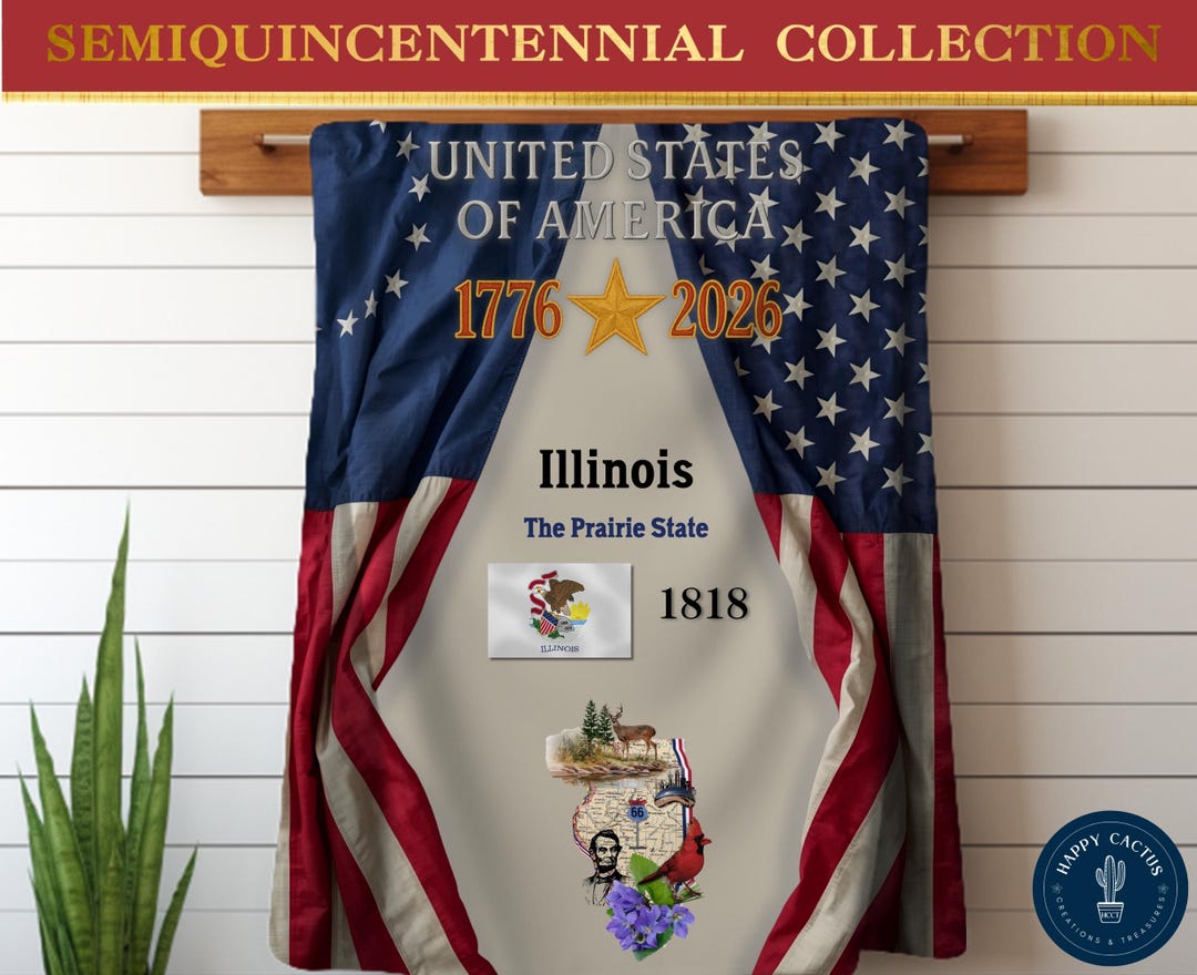 Semi Quincentennial 1776-2026 American Flag Design Sherpa Fleece ...