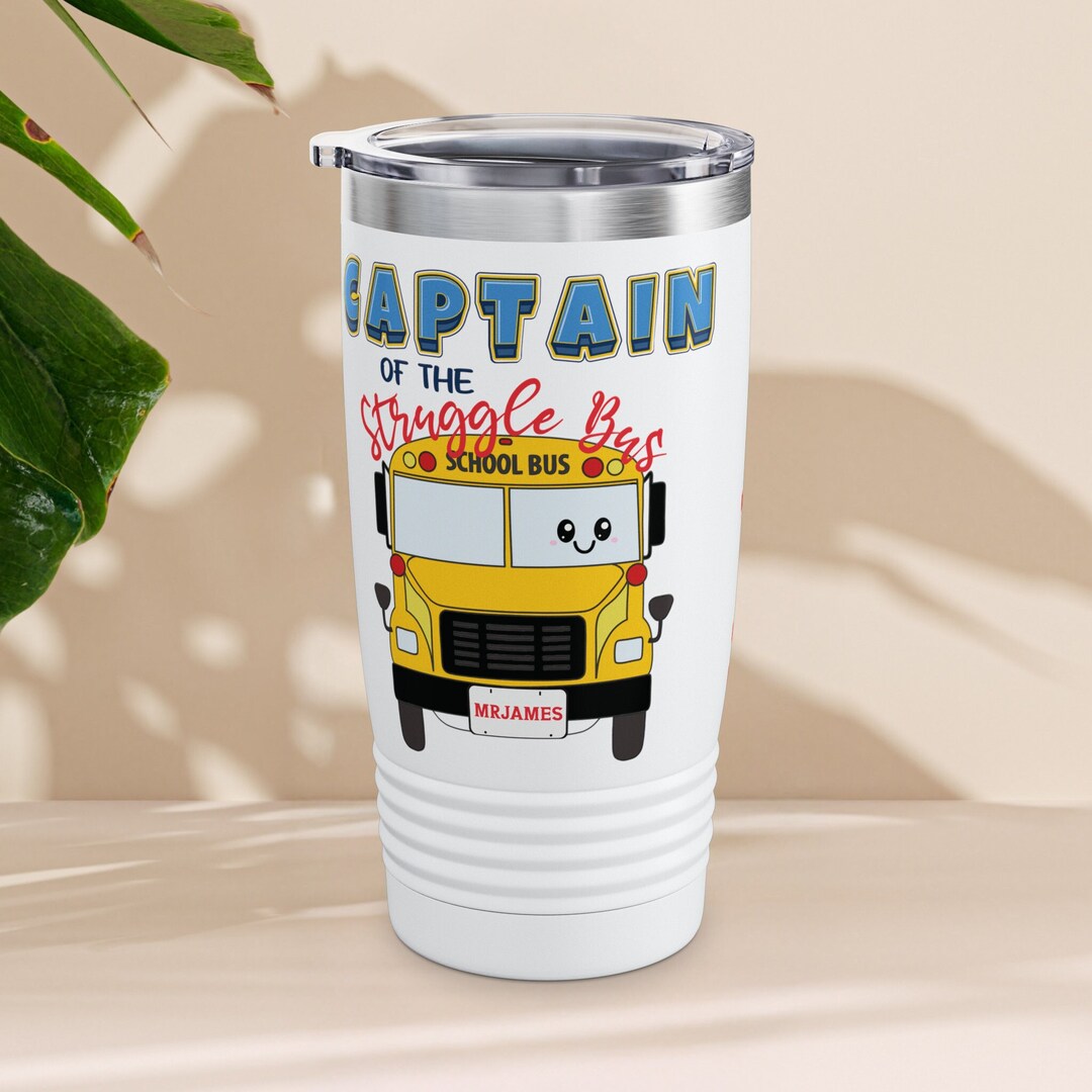 Bus Driver Appreciation Gift, School Bus Driver With Personalized ...