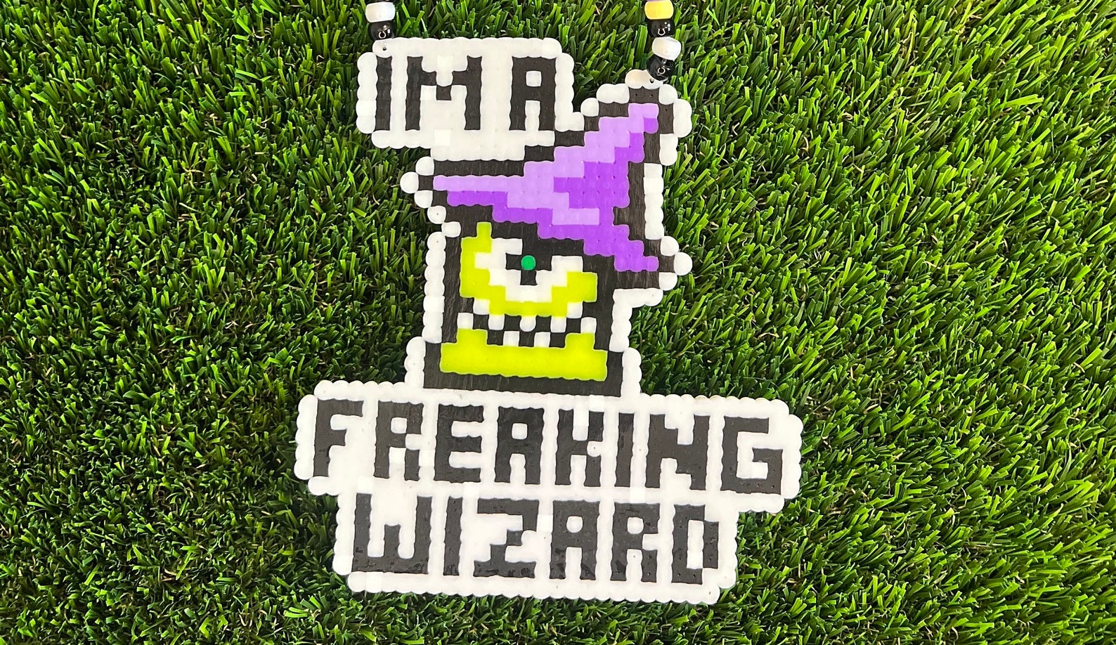 SUBTRONICS CYCLOPS WIZARD Perler Rave Trippy Large - Etsy