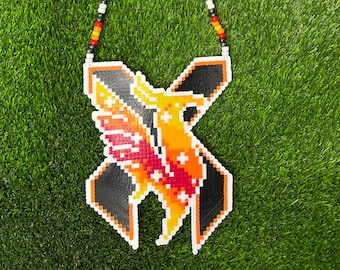 PATRONICS SUBTRONICS X PATRICK Perler Necklace Rave Trippy Large Plur ...