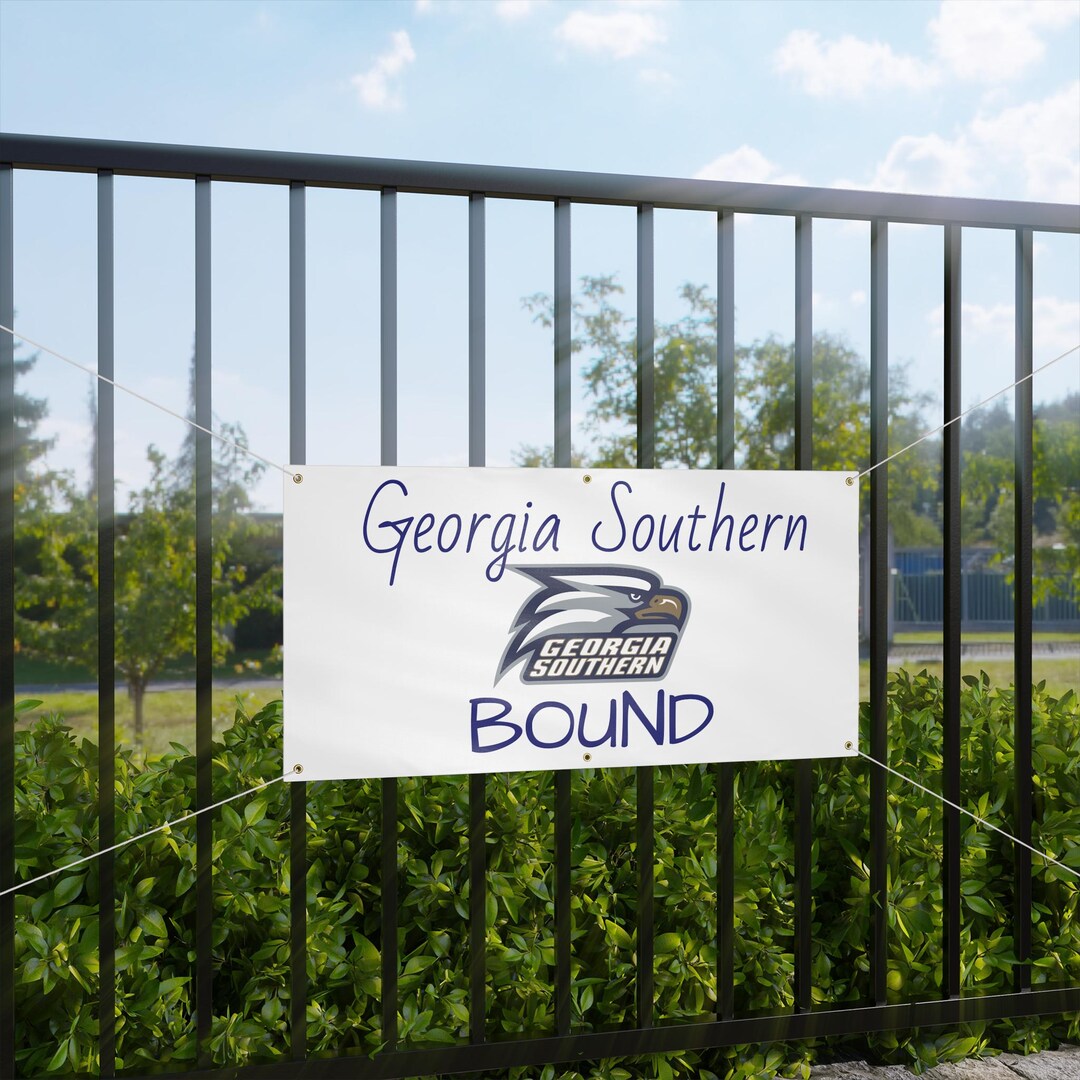 Georgia Southern Bound Banner, Graduation Banner, College Bound Decor ...