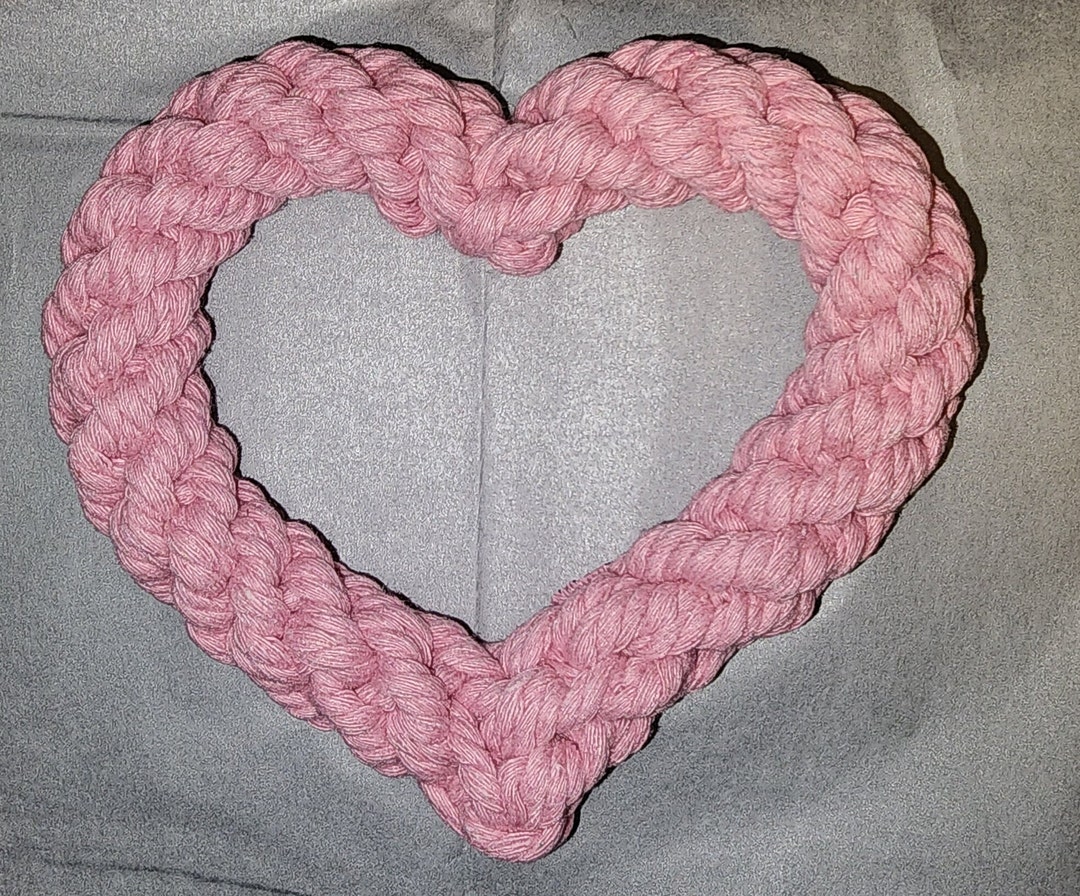 Pet Plush Chew Toys Teeth Cleaning Bite Dog Rope Valentine's Day - Etsy