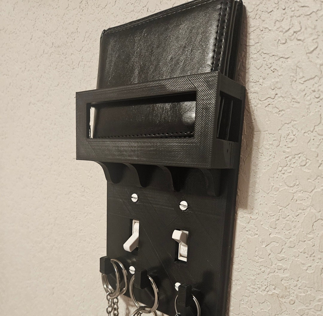 3D Printed Dual Light Switch Key & Wallet Holder - Etsy