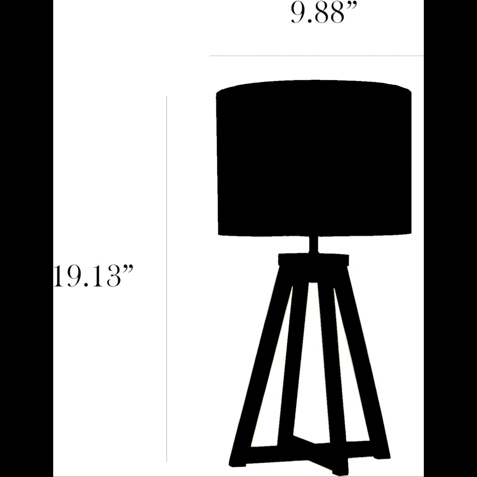 Retro Lamp Triangular Wooden Accent Lamp Natural Triangular Wooden ...