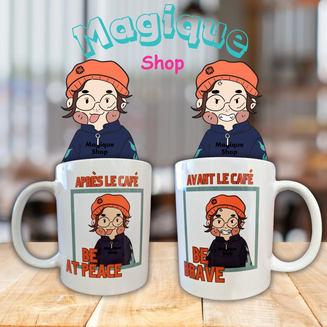 Kimoi Humorous Manga Character Mug - Etsy
