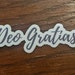 Deo Gratias | Latin Prayer Sticker | Thanks Be to God! | Catholic ...