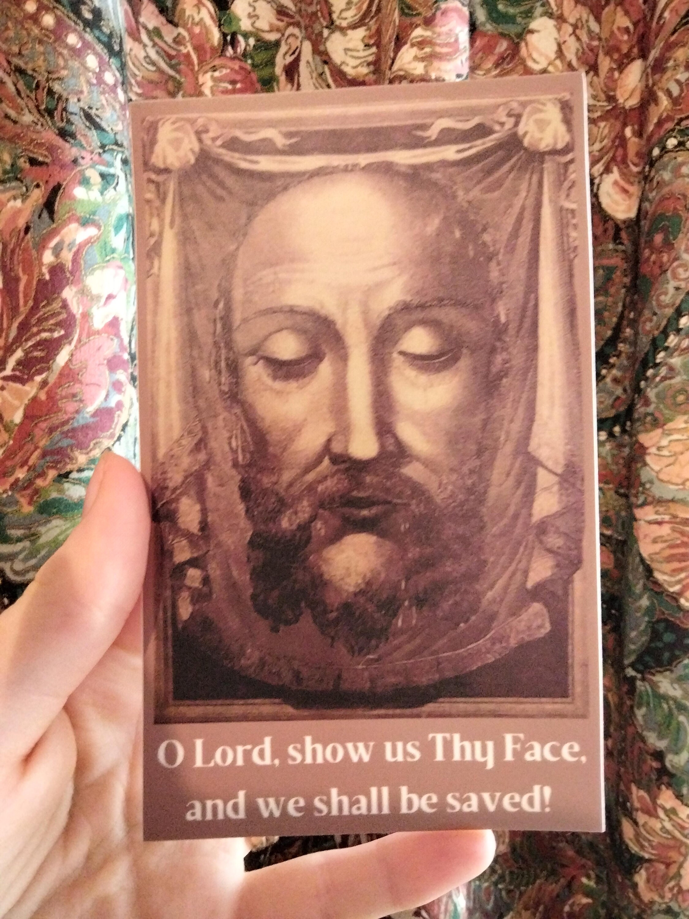 Holy Face of Jesus Bumper Sticker - Catholic Car Decal (95mm X 154mm ...
