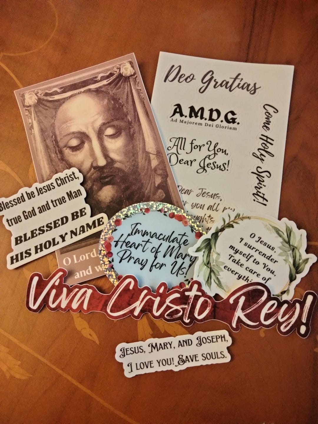 Prayer Stickers Bundle | 6x Individual Prayer Stickers + 1 Sticker ...