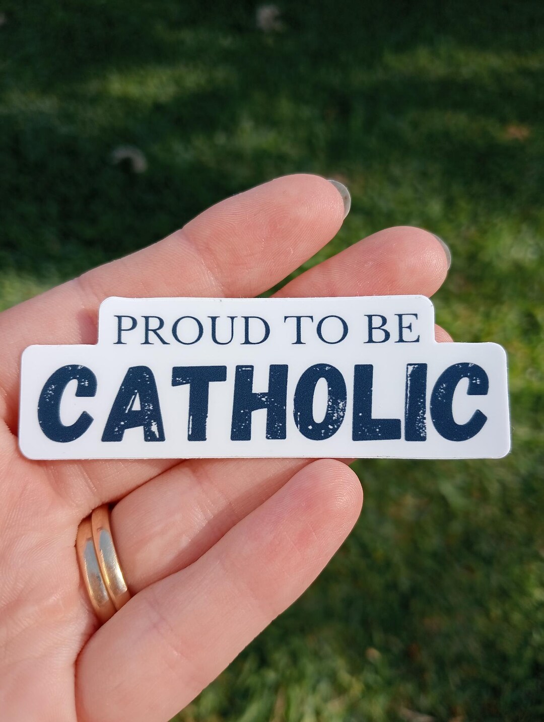 Proud to Be Catholic Sticker | Catholic Sticker | Laptop and Phone ...