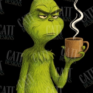 Alone Time Grinch Digital File Png - Etsy